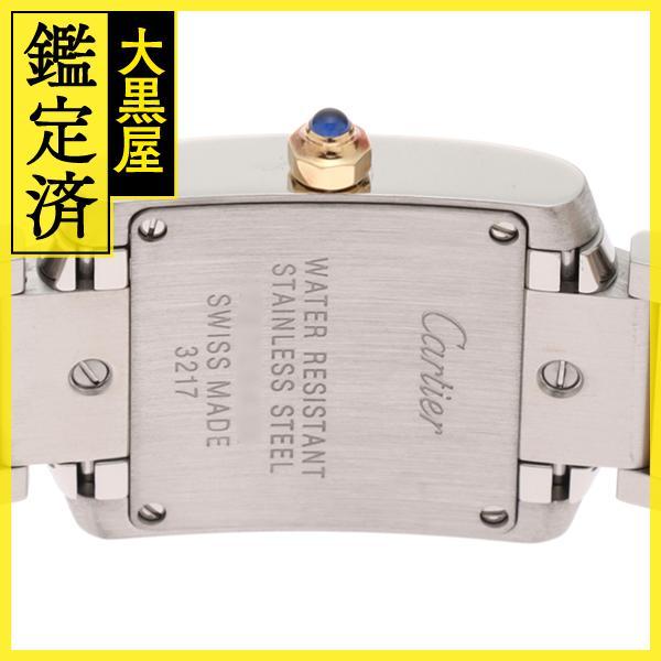 Cartier カルティエ 腕時計 タンクフランセーズ SM W51007Q4 ホワイト文字盤 クォーツ 2017年正規品【472】SJ ...