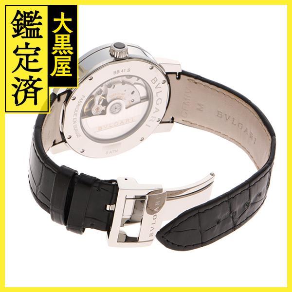 BVLGARI ブルガリ BB41S ブルガリブルガリ ステンレススチール オートマチック メンズ 腕時計（2148103668425 ...