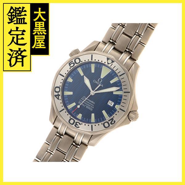 OMEGA オメガ メンズ時計 シーマスター 2231.80 ブルー文字盤 チタン 自動巻き【430】2148103674044 : 1331492 : 質屋 大黒屋 - 通販 - Yahoo ...
