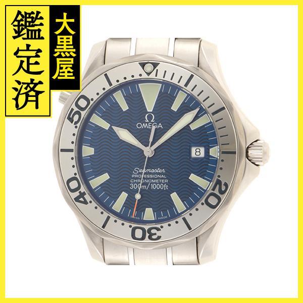 SEAMASTER OMEGA オメガ シーマスター 2255.80.00 SS ステンレススチール ブルー オートマチック 【460 ...