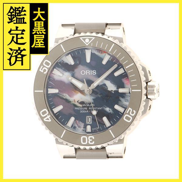 ORIS オリス AQUIS 01 733 7766 4150 【200】 : 質屋 大黒屋 - 通販 - Yahoo!ショッピング