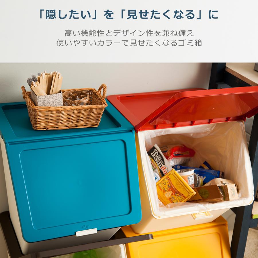 stacksto. スタックストー stacksto ペリカンガービー 38L pelican garbee 2個セット ゴミ箱 ダストボックス フタ付 : daily-3.com - 通販 ...
