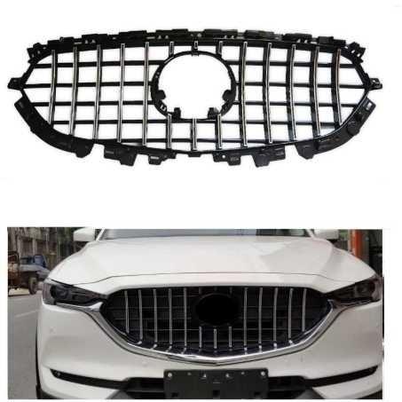 8-143 CX-5 KF フロントグリル 縦フィングリル レーダークルーズコントロール付き車専用 : mk9163 : 日用品ファクトリー ...