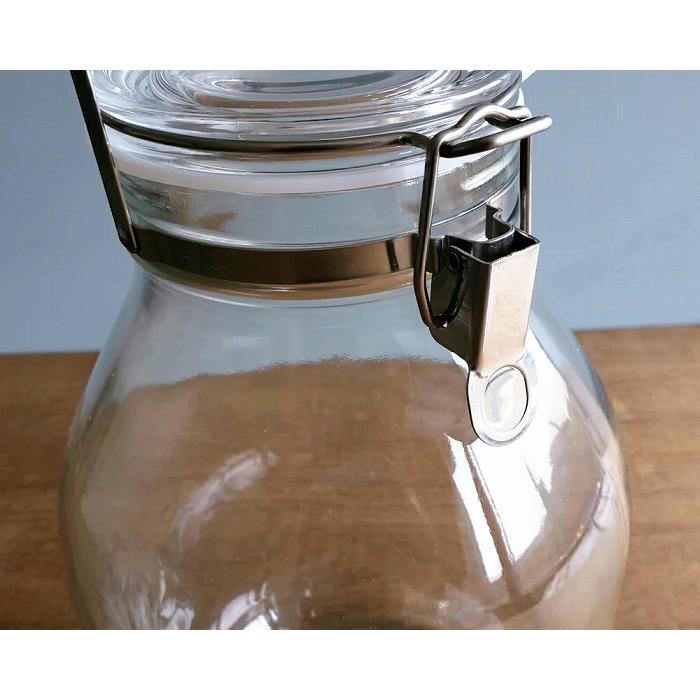 セラーメイト 取手付き密封びん 4L 4000ml Cellarmate 密封容器 密閉瓶 梅酒 瓶 梅シロップ 梅酒瓶 果実酒 保存瓶 取手付き 星硝 :4974452220339:デイリー ...