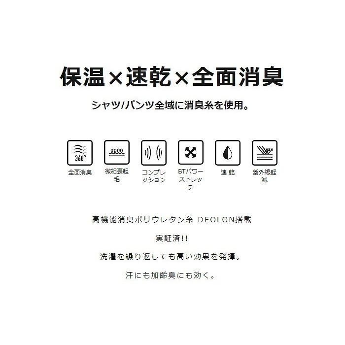 防寒インナー JW-274 ボディ タフネス BTパワーストレッチ サーモデオロングタイツ 11.ブラック ヒートテック タイツ 全面消臭 おたふく手袋 :JW-274-11:デイリー通販 ...