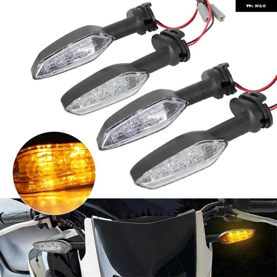 MT-07 MT-09 LED ウィンカーライト インジケーター ライト ヤマハ R1 R3 R7 R9 R15 MT07 MT09 TRACER 700 900 FZ 16 1 ...