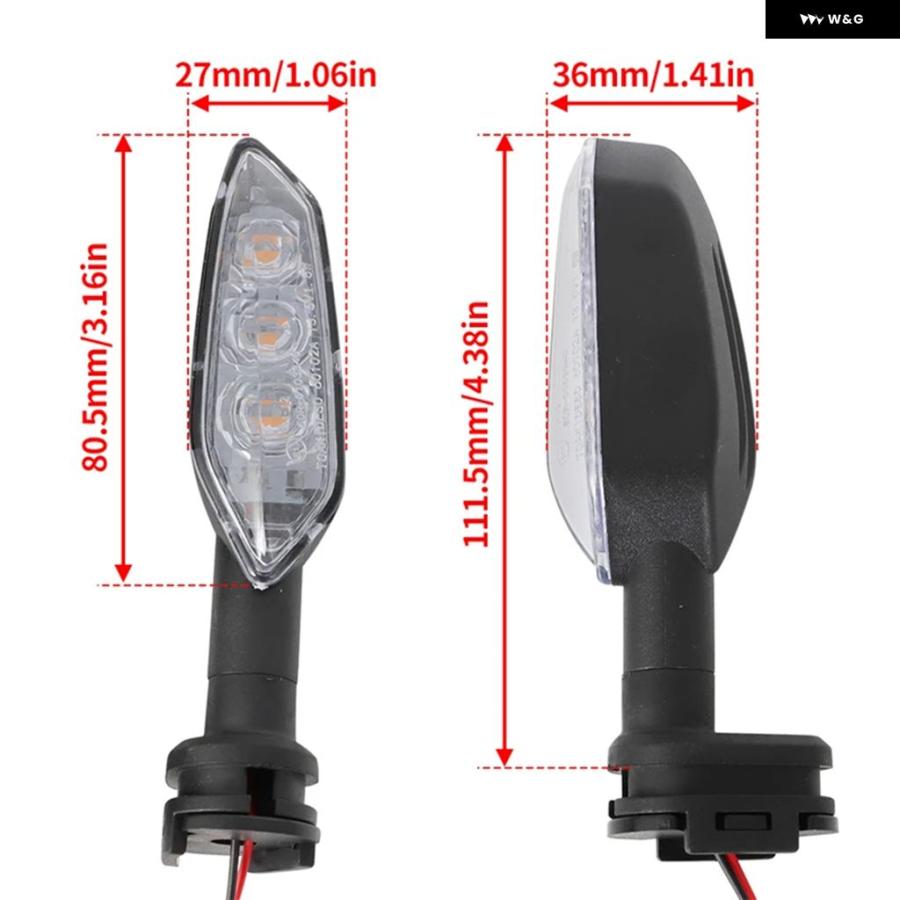 MT-07 MT-09 LED ウィンカーライト インジケーター ライト ヤマハ R1 R3 R7 R9 R15 MT07 MT09 ...