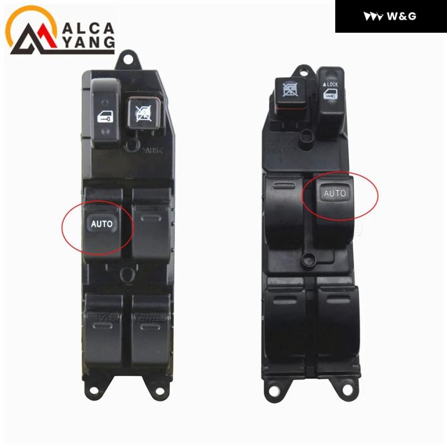 LHD/RHD パワーウィンドウマスタースイッチ 84820-12470 84820-12480 トヨタ カローラ NZE120 ZZE121 ...