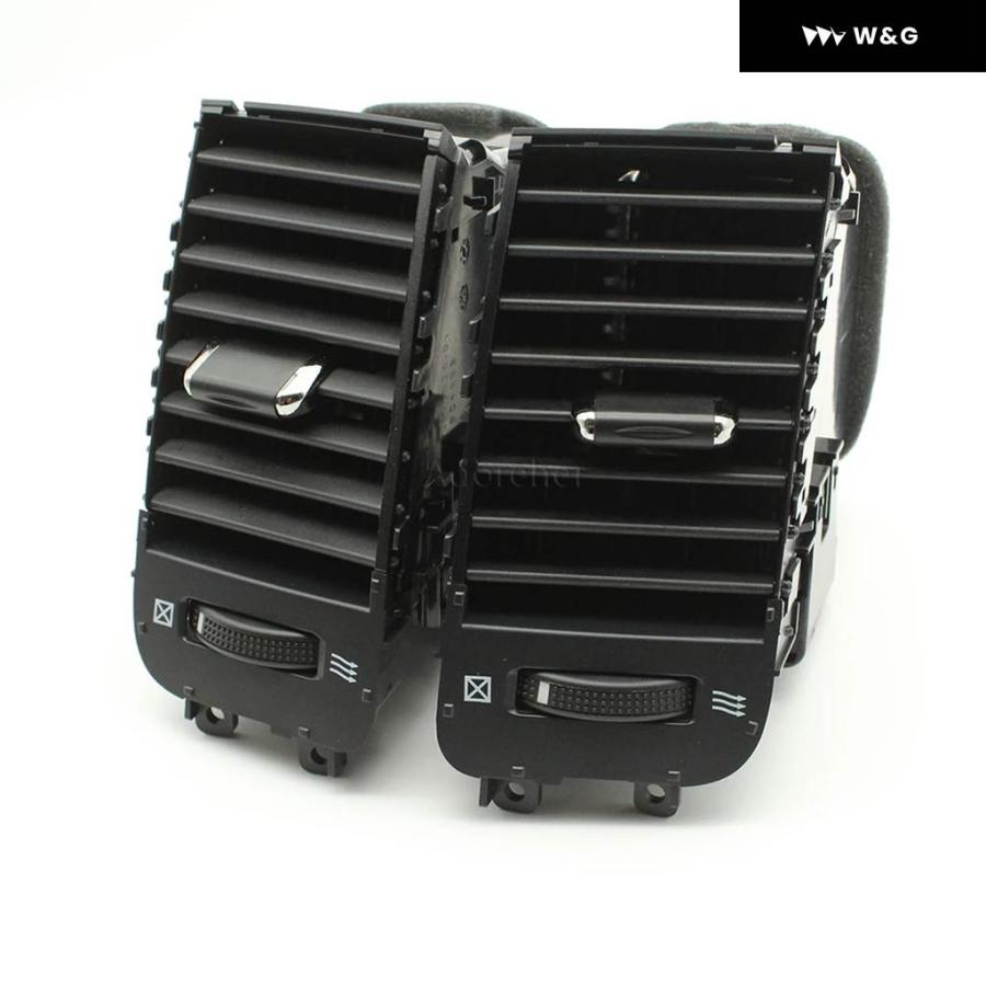 2個 車用エア アウトレット フレーム ACベントプレート エアコン パネル トヨタ プラド ランドクルーザー 55474-60040 ...