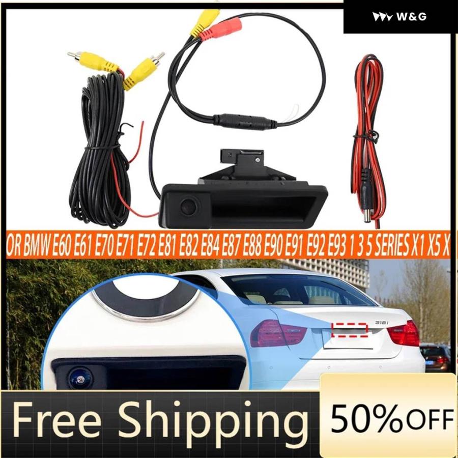 ワイヤレス トランク ハンドルバックアップ カメラ BMW E90 E60 E61 E70 E71 E72 E81 E82 E84 E87 E88 E91 E92 E93 1 3 5シリーズ ...