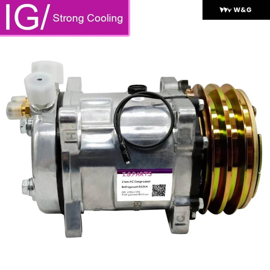 汎用 エアコン A/C コンプレッサー サンデン 508 5H09 SD5H09 SD508 : DaliyStore - 通販 - Yahoo!ショッピング