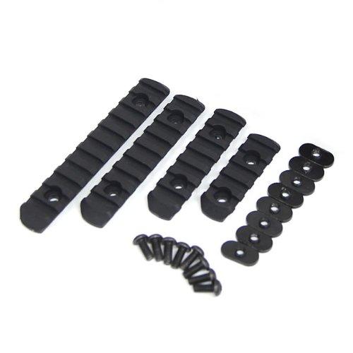 MASADAやMOEハンドガードに装着可能 ポリマーレールセクション 4枚セット : d5b326f3f62 : DaliyStore - 通販 - Yahoo!ショッピング