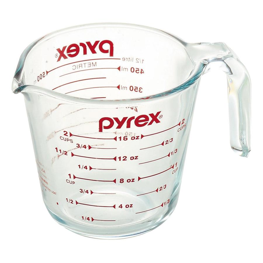 PYREX メジャーカップ 500ml CP-8508 : dcd20da1587 : DaliyStore - 通販 - Yahoo!ショッピング