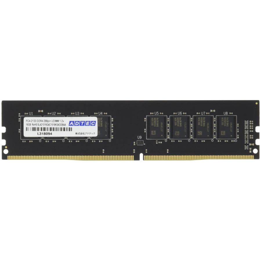 アドテック DDR4-2133 UDIMM 16GB 6年保証 デスクトップ JEDEC準拠 ADS2133D-16G : デイリーwai - 通販 - Yahoo!ショッピング