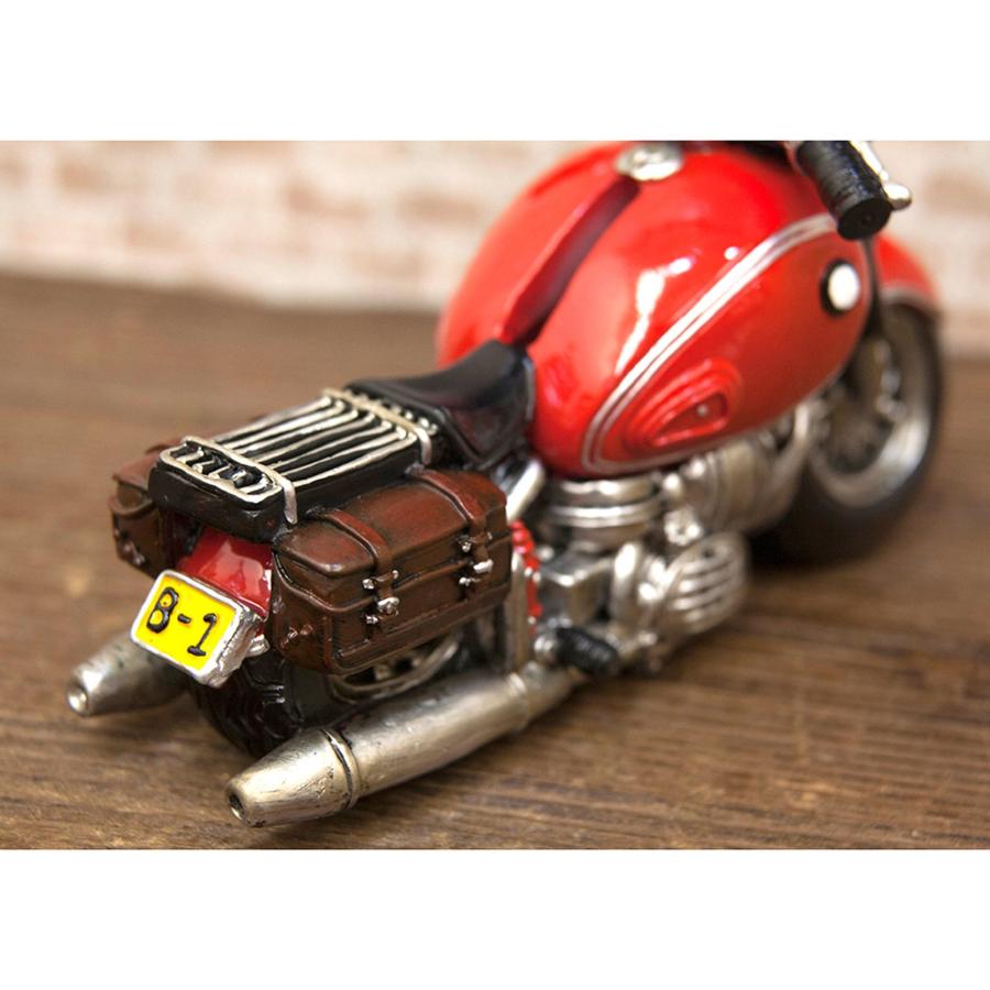 秋月貿易 置物 バイク RED W7.5×D16×H9 オールディーズ マネーバンク GA078526R : s-b00vl67pq4-20240613 : デイリーwai - 通販 ...