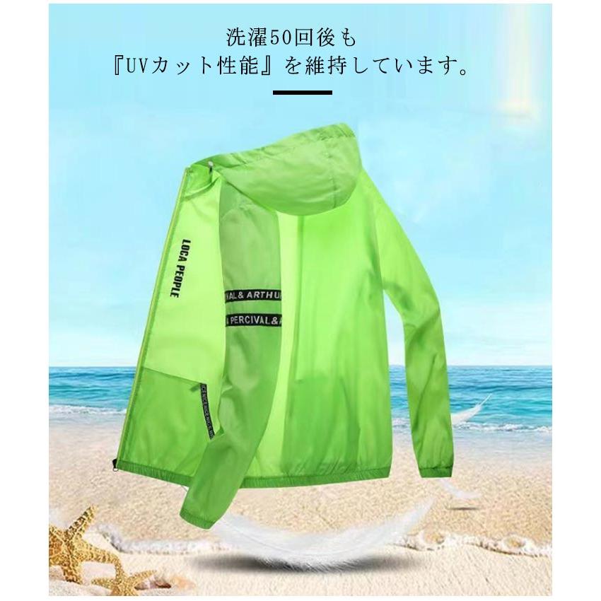 ひんやり ジップアップ uvパーカー メンズ ラッシュガード フード付き 薄手 ジャケット 軽量 接触冷感 涼しい パーカー ライトアウ : DAIM STORE - 通販 - Yahoo ...
