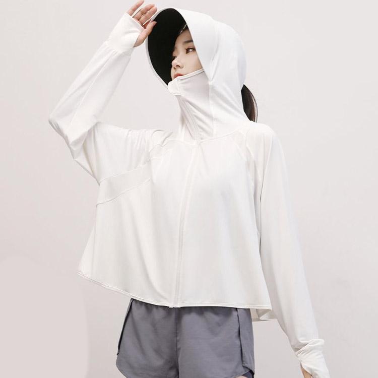 レディース ラッシュガード UV パーカー 冷感 薄手 通気 吸湿 体型カバー 速乾 日焼け防止 アウター 長袖 メッシュ ストレッチ 紫外線対策 滑 : DAIM STORE - 通販 ...