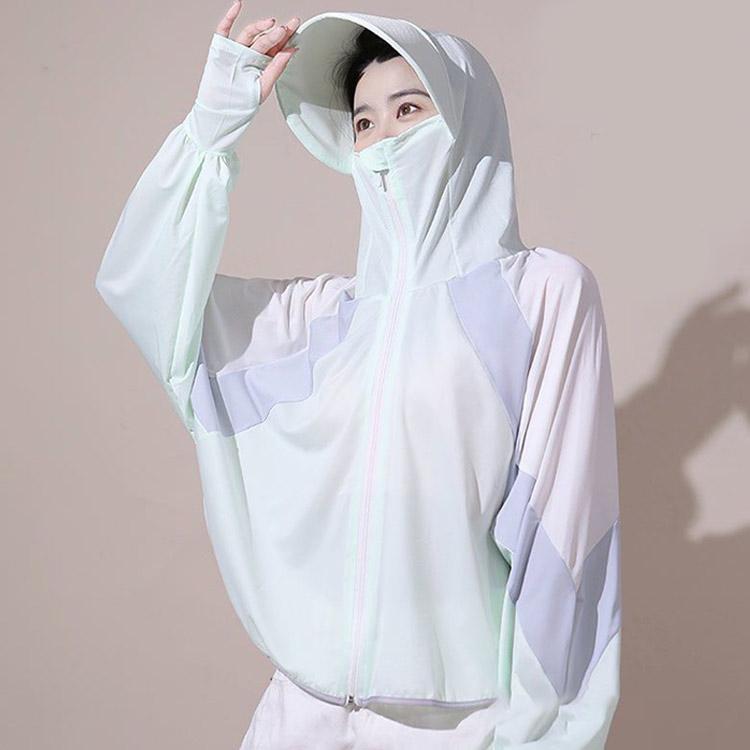 レディース UPF50 パーカー ジップアップ 滑らか ラッシュガード 冷感 指穴 uvカット 長袖 メッシュ アイスシルク トップス 大きいサイズ : DAIM STORE - 通販 ...