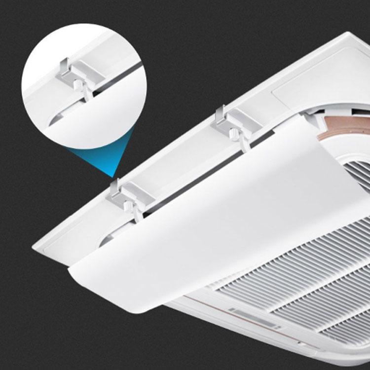 エアコン用カバー 天井型 エアコン風よけ 風よけカバー 風向調整板 風除け 風向き 風向調整 吸水スポンジ付き オフィス クーラー 直撃風 取り付け簡 :bere153015:DAIM ...