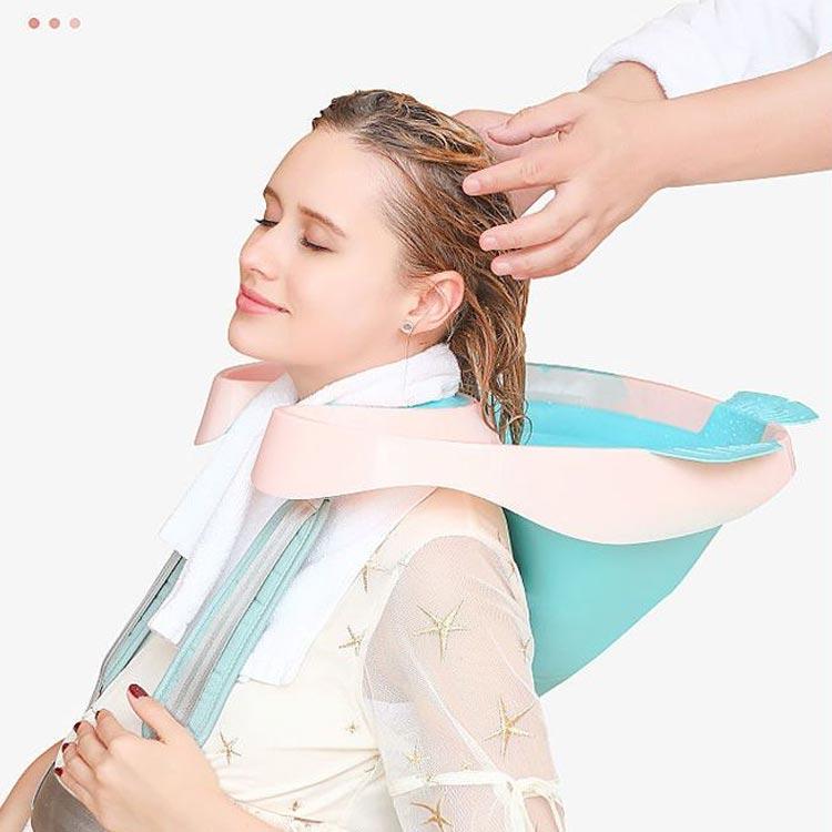 洗髪器 洗髪台 シャンプ台 介護用 洗髪槽 座ったまま洗髪OK 移動式 介護 妊娠 高齢者 子供用 簡易洗髪台 いす 椅子 介護用品 : DAIM STORE - 通販 - Yahoo!ショッピング