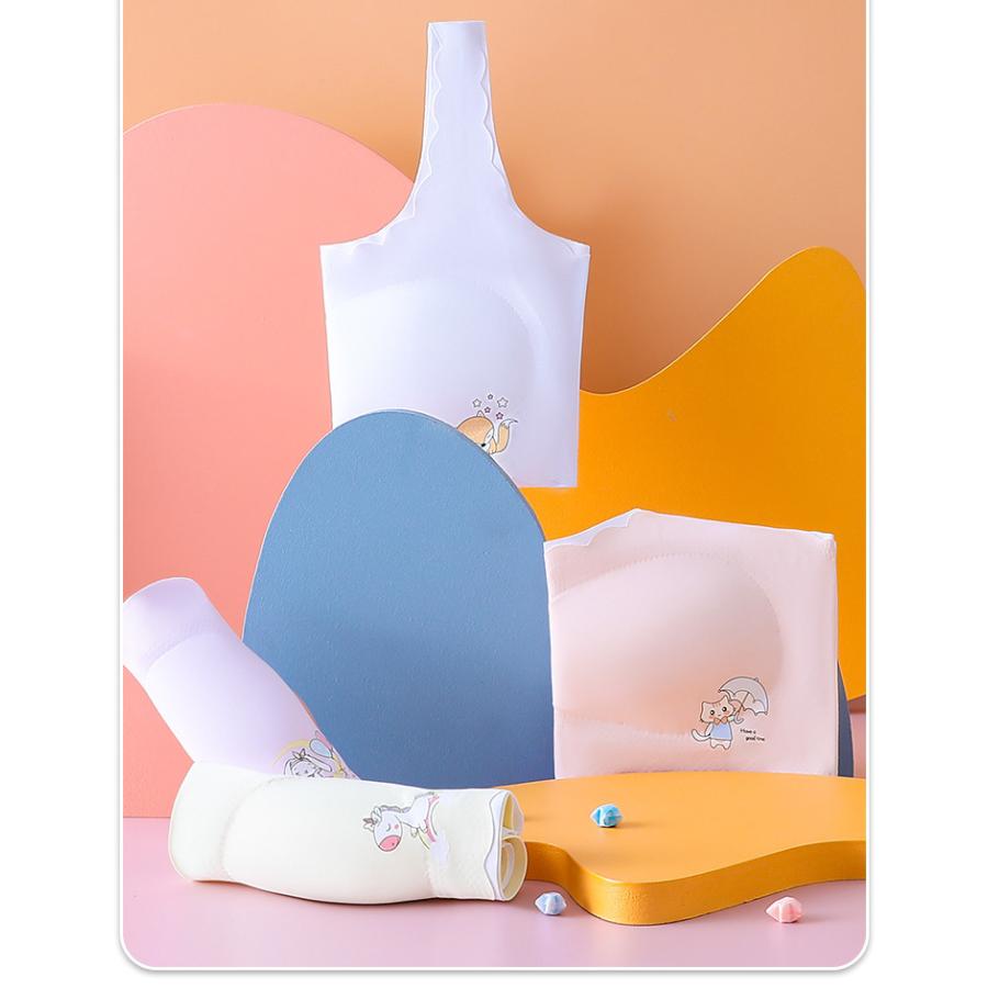 送料無料 女児 ガールズ ブラ スポーツブラ スポブラ ハーフトップブラ 無縫製ブラ 小学生 中学生 高校生 スクール 部活 インナー 下着 肌着 :goodem352032:DAIM ...