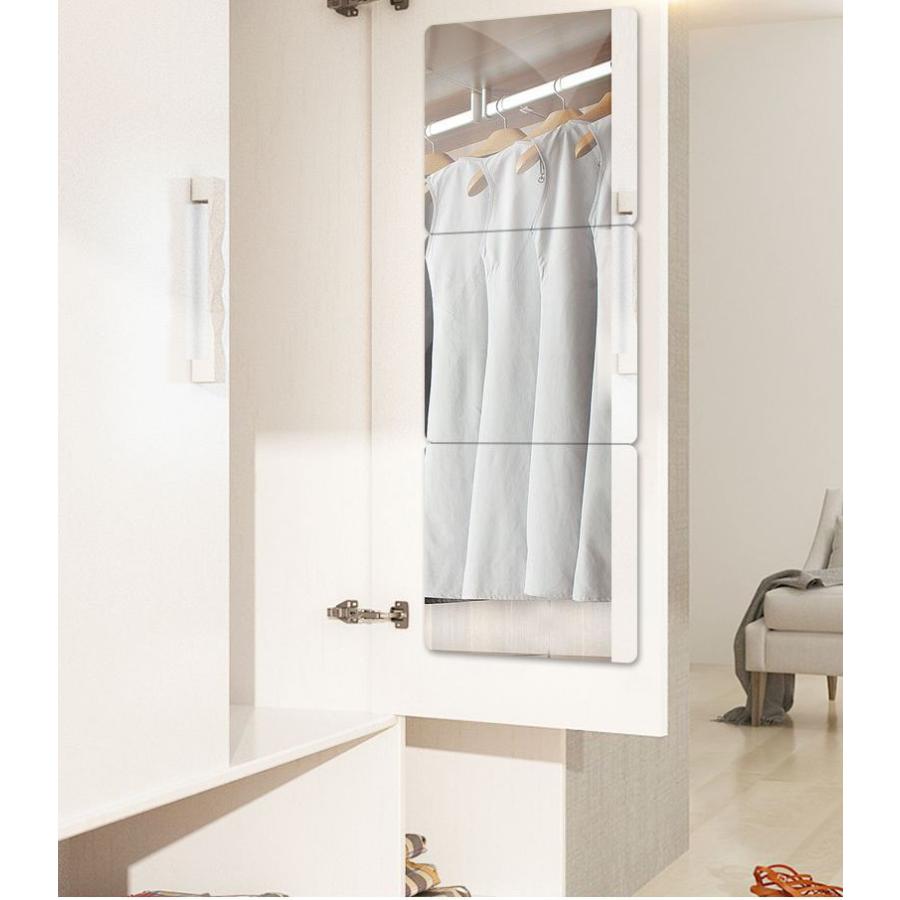 送料無料 鏡 全身鏡 姿見鏡 割れない 貼る セット アクリル ミラー 飛散防止 二次災害防止 ケガ防止 穴あけ不要 賃貸OK 貼付け可能 両面シール : DAIM STORE - 通販 ...