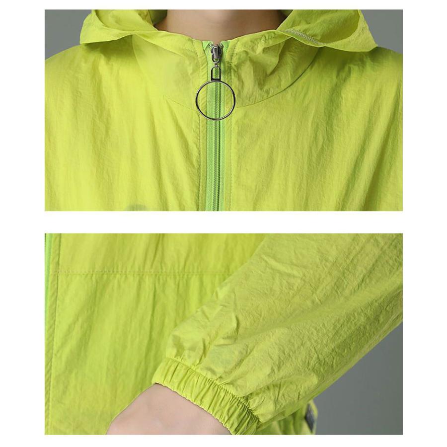 uvカット パーカー レディース 春 夏 カーディガン ラッシュガード 長袖 薄手 ジップアップ 日焼け止め 虫除け 紫外線カット アウター フード付 : DAIM STORE - 通販 ...