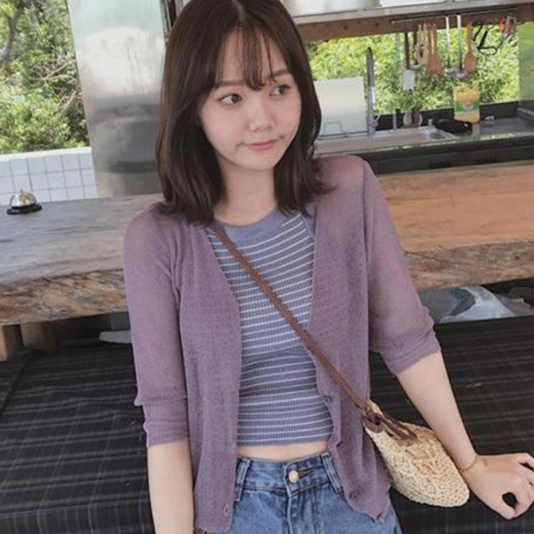 接触冷感 パーカー カーディガン UV対策 夏 薄手 レディース 長袖 紫外線対策 春 アウター ニットカーディガン uv ニットセーター ミドル丈 : DAIM STORE - 通販 ...