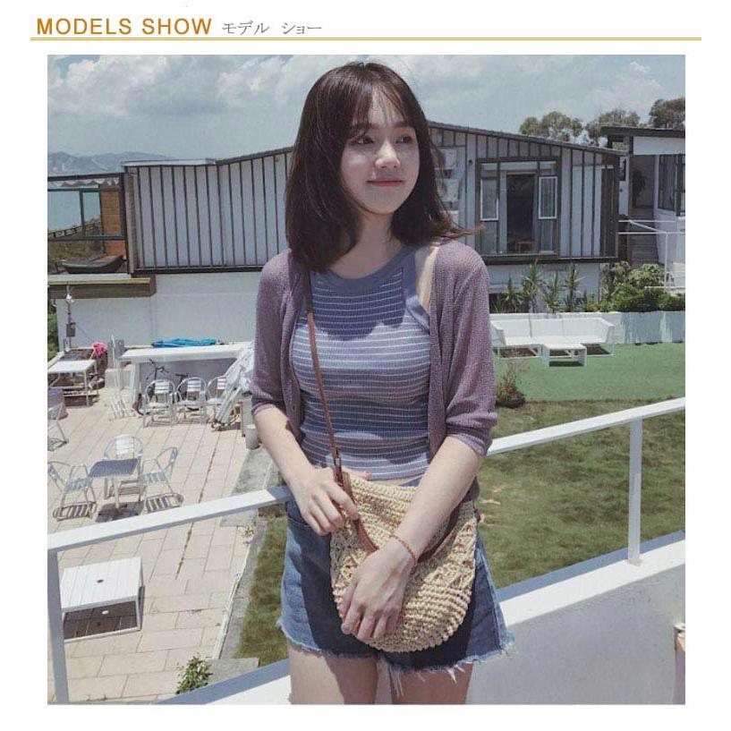 接触冷感 パーカー カーディガン UV対策 夏 薄手 レディース 長袖 紫外線対策 春 アウター ニットカーディガン uv ニットセーター ミドル丈 : DAIM STORE - 通販 ...