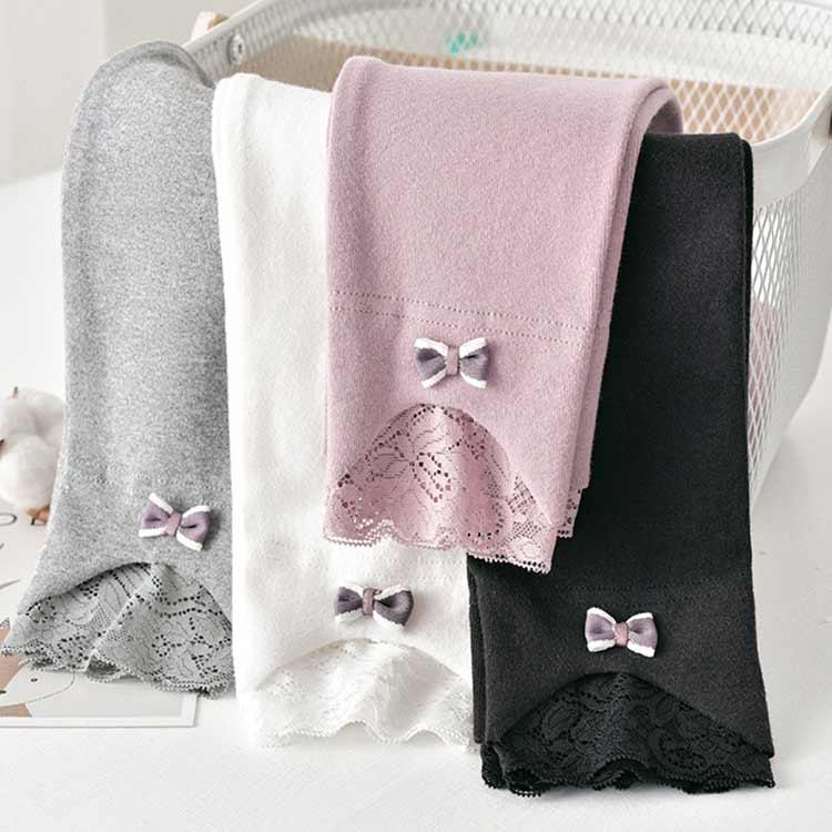 レギンス キッズ スパッツ スキニー 女の子 ストレッチ美脚パンツ ルームウェア 10分丈 リボン レース 子供服 子ども服 こども服 ズボン 無地 : DAIM STORE - 通販 ...