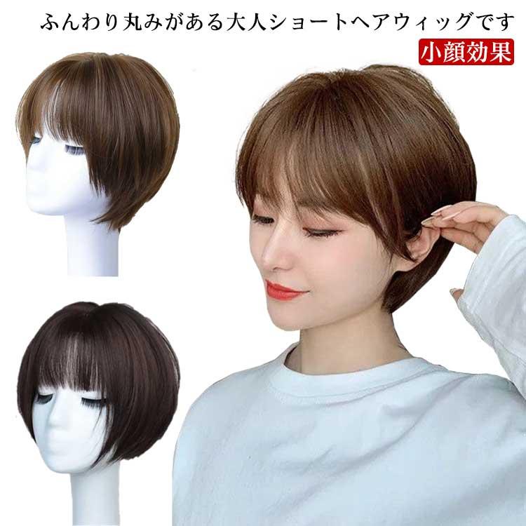 フルウィッグ ボブ ウィッグ ショート レディース かつら 送料無料 ネット付き 自然 ナチュラル wig 桂 普段使い 小顔効果 コスプレ ブ : DAIM STORE - 通販 ...