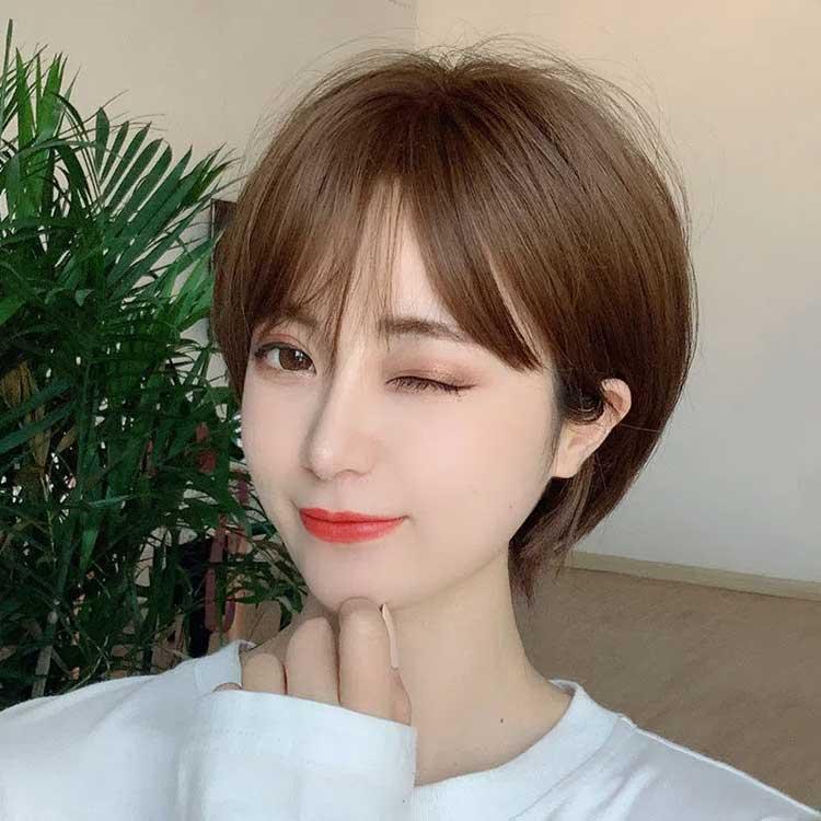 フルウィッグ ボブ ウィッグ ショート レディース かつら 送料無料 ネット付き 自然 ナチュラル wig 桂 普段使い 小顔効果 コスプレ ブ : DAIM STORE - 通販 ...