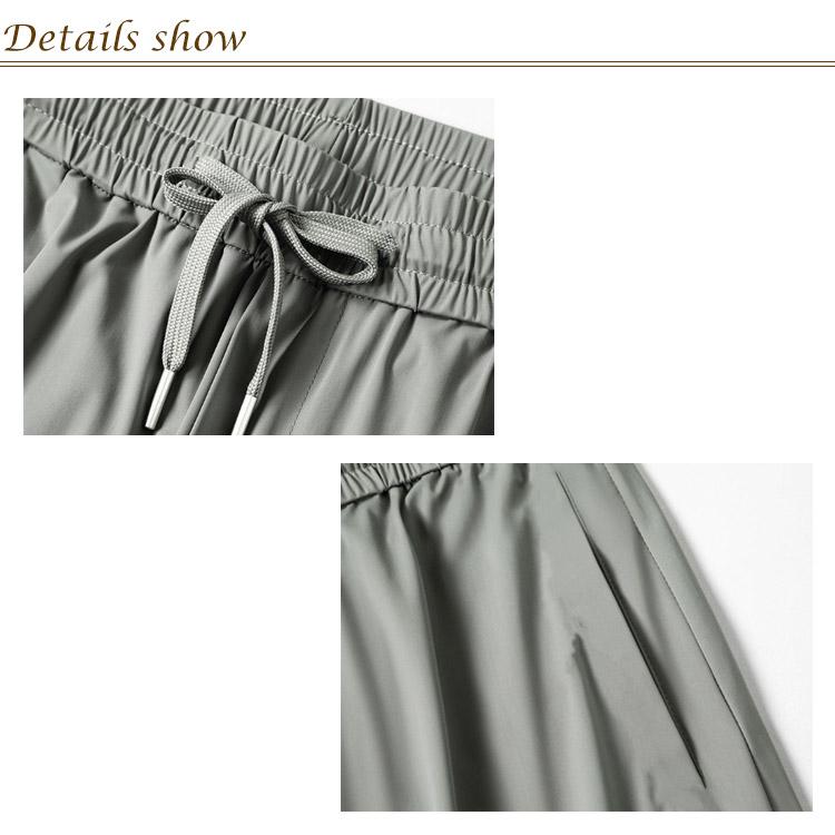 2本セット！アイスシルクパンツ メンズ 送料無料 大きいサイズ 夏 ストレッチ ジョガーパンツ 涼しい 吸水速乾 チノパン 清涼 涼感 ズボン ゴルフ :yuzu371402:DAIM ...