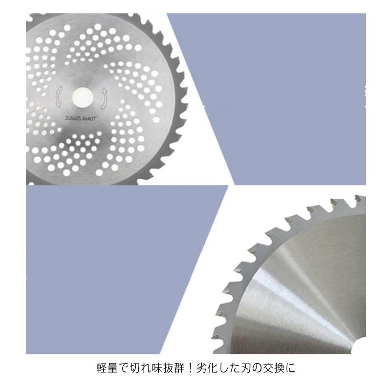 10枚入り 草刈り機 チップソー 替え刃 替刃 交換用 刃こぼれ 芝刈り機 草刈り機用チップソー 刃毀れ 欠け 摩耗 軽い 軽量 草刈機 芝刈機 刈払 :yuzu371456:DAIM ...