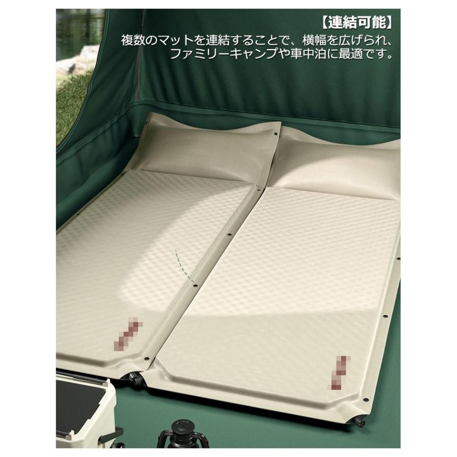 キャンプマット アウトドアマット インフレータブルマットレス 車中泊マット 極厚 キャンピングマット コンパクト 防災 エアマット キャンプ 簡易ベッ :yuzu443110:DAIM ...