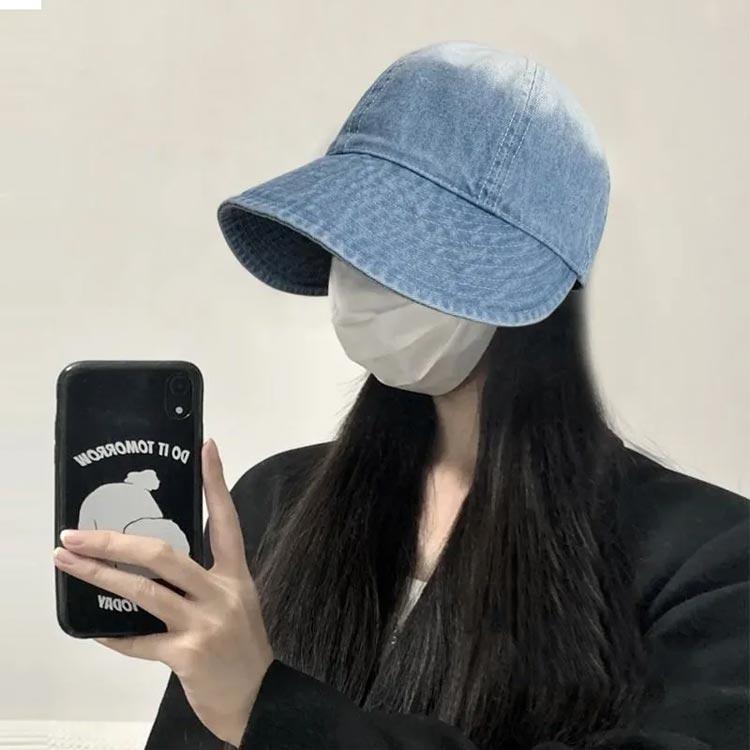 UVカット デニム レディース 小顔効果 折りたたみ 無地 日よけ 春夏 帽子 深め 20代30代40代 夏 つば広 UV ハット キャ : DAIM STORE - 通販 - Yahoo ...