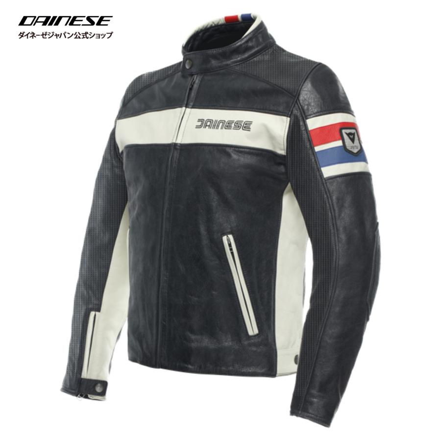 【公式】HF D1 SMU PERF. LEATHER JACKET (DSO) 安心の修理保証付き DAINESE（ダイネーゼ ...