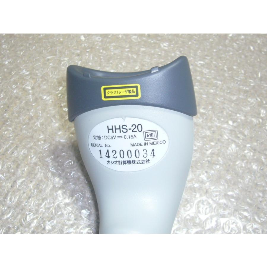 CASIO 動作確認済 HHS-20 CASIO カシオ ハンドスキャナー グレー : 大 日 屋 - 通販 - Yahoo!ショッピング