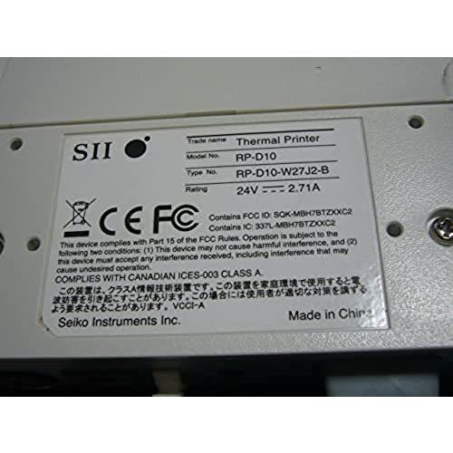 SII RP-D10-W272J-B サーマルレシートプリンター :rp-d10:大 日 屋 - 通販 - Yahoo!ショッピング