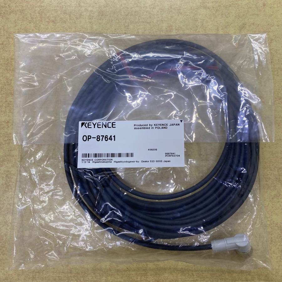 OP-87641 キーエンス KEYENCE コネクタケーブル M12L字 10m 耐油 管56185 : daioushop-ys - 通販 ...