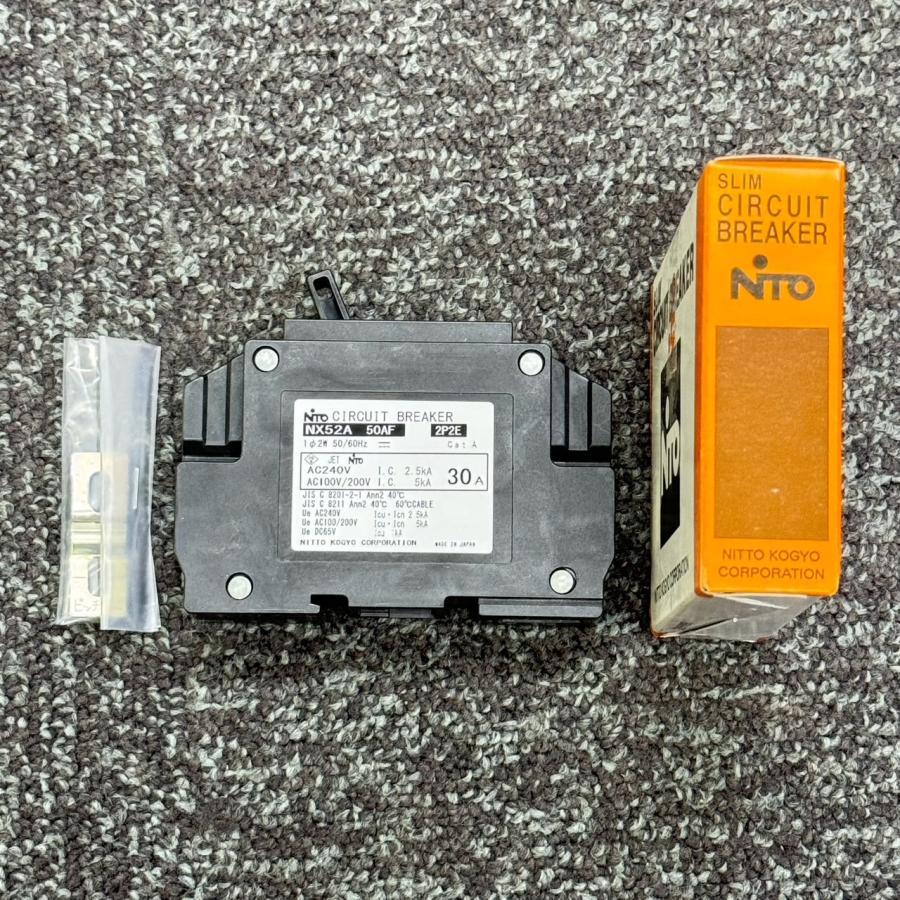 NX52A 2P2E 30A 在庫限り 確認開封 日東工業 NITO [NX] スリムサーキットブレーカ 2020年製 管50906 : DaiouStore-Pro - 通販 - Yahoo ...