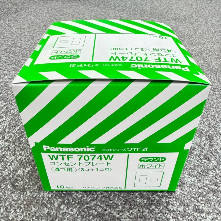 WTF7074W 10枚入1箱 在庫限り パナソニック Panasonic コンセントプレート 3コ＋1コ用 ホワイト 2024年製 管55620 : DaiouStore-Pro - 通販 ...