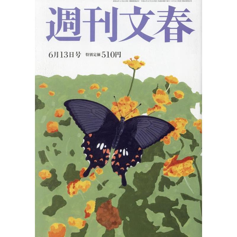 週刊文春2024年6/13号中古雑誌 : WEB書店 代理販売ドットコム - 通販 - Yahoo!ショッピング