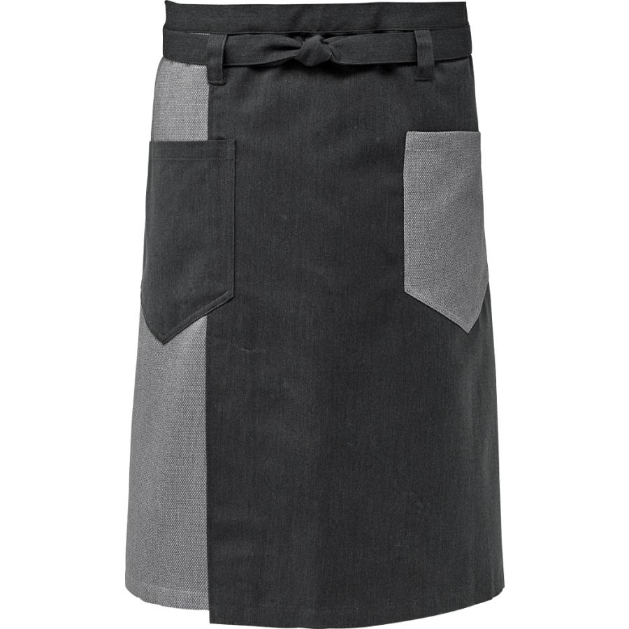 和風エプロン 腰下エプロン arbe チトセ DN-8811 dradnats 交織ストレッチツイル/刺し子風ジャガード 制電 抗菌防臭 モダンジャパニーズ :dn8811chi:作業服・作業 ...