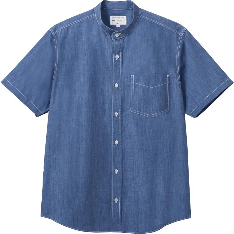 ブランド登録なし シャツ 半袖 男性 女性 兼用 ダンガリー EP-8905チトセ サービスユニフォーム レストラン・飲食店・ホテル・フードサービス : 作業服・作業用品のダイリュウ - 通販 ...