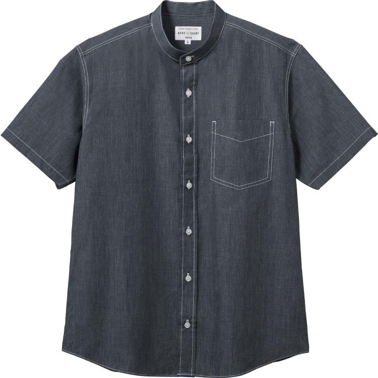 ブランド登録なし シャツ 半袖 男性 女性 兼用 ダンガリー EP-8905チトセ サービスユニフォーム レストラン・飲食店・ホテル・フードサービス : 作業服・作業用品のダイリュウ - 通販 ...