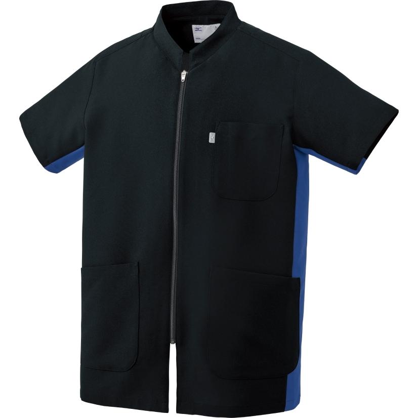 白衣 ミズノ MIZUNO MZ-0403 ファスナースクラブ 男性 女性 兼用 ストレッチ/制電/7消臭/工業洗濯対応 SS-5L「ポスト投函」 : 作業服・作業用品のダイリュウ - 通販 ...