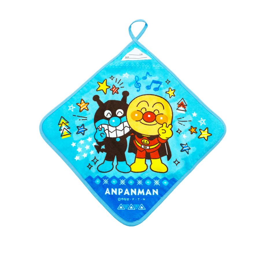 アンパンマン ループ付きハンドタオル ブルー 約34×34cm : RIO SHOP 莉緒小舗 - 通販 - Yahoo!ショッピング