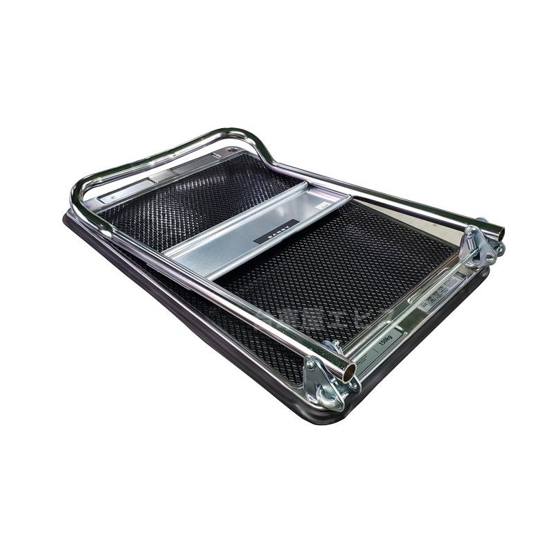 花岡車両 スチール製折りたたみハンドル台車 小型サイズ サイレントキャスター DANDY UDL-DX-GS 710×450mm : 台車屋エビス ヤフーショップ - 通販 - Yahoo ...