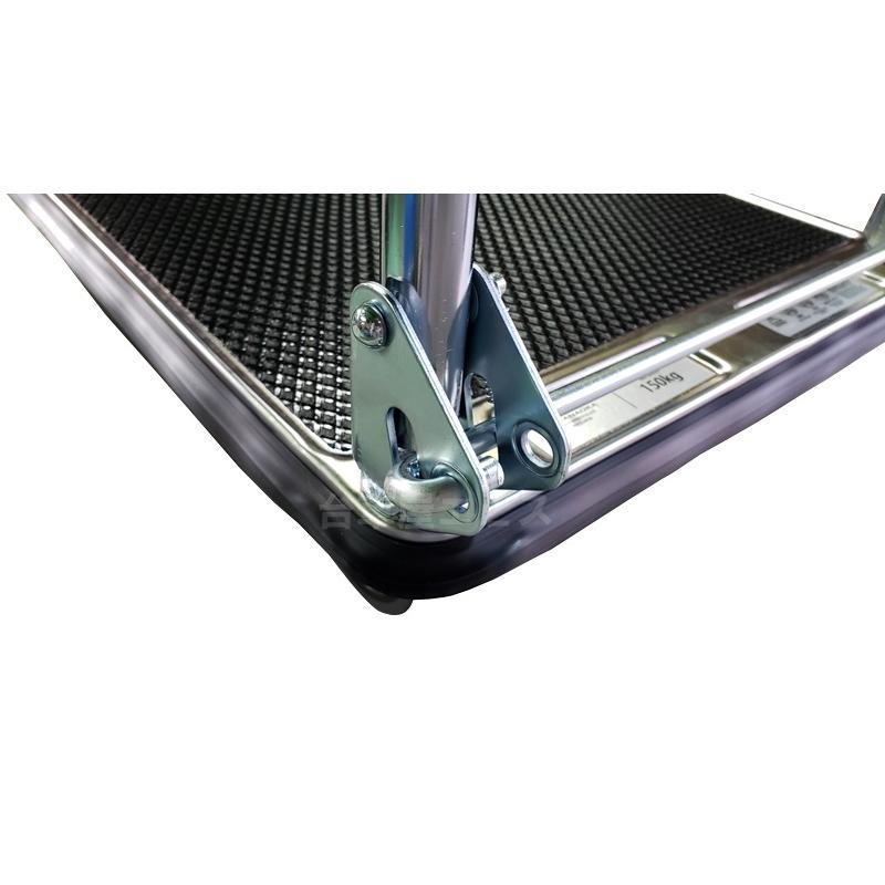 花岡車両 スチール製折りたたみハンドル台車 小型サイズ サイレントキャスター DANDY UDL-DX-GS 710×450mm : 台車屋エビス ヤフーショップ - 通販 - Yahoo ...